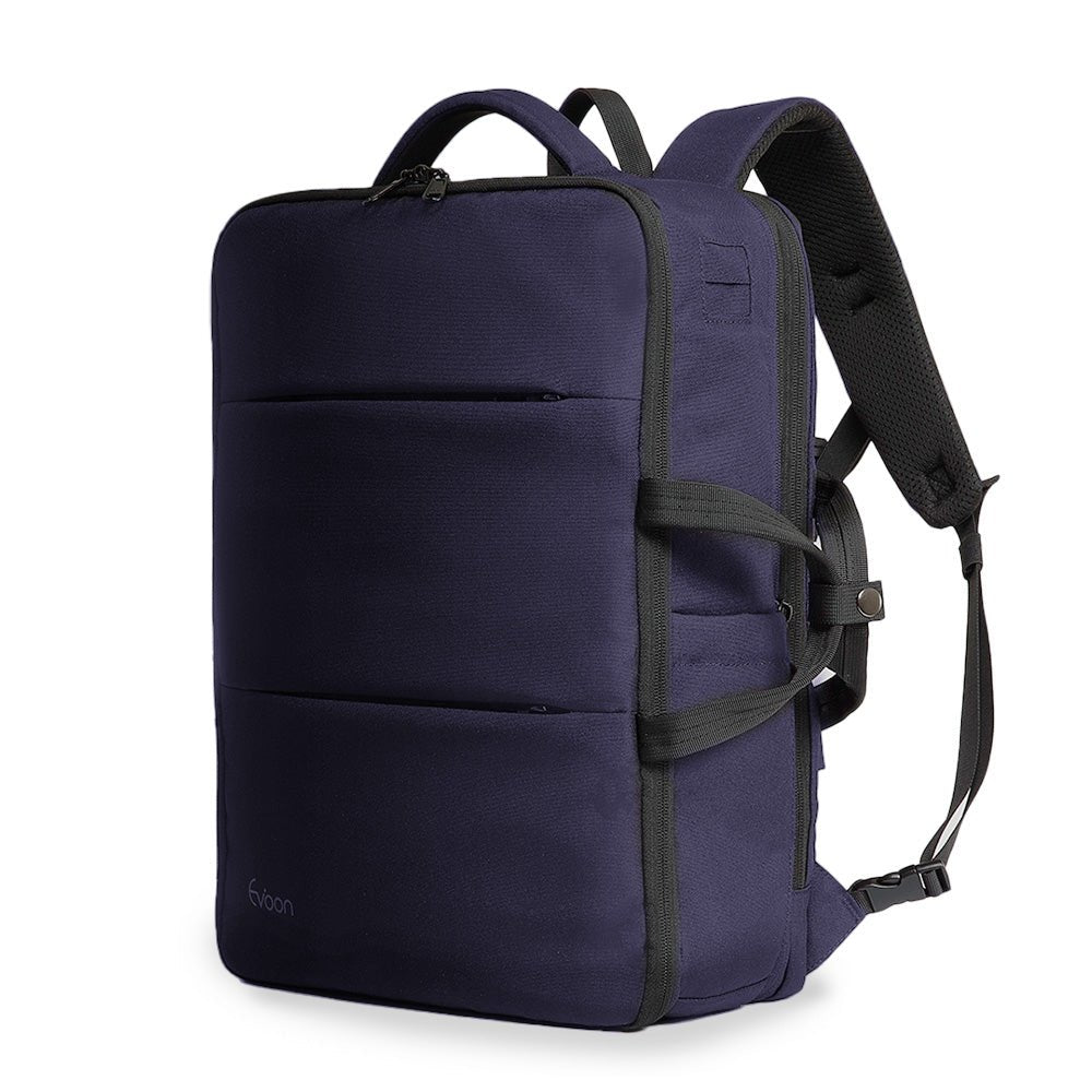 Evoon マルチビジネスリュック4.0・ブラック/グレー/ネイビー ・容量22L~拡張時35L【送料無料・7月下旬までに入荷予定】
