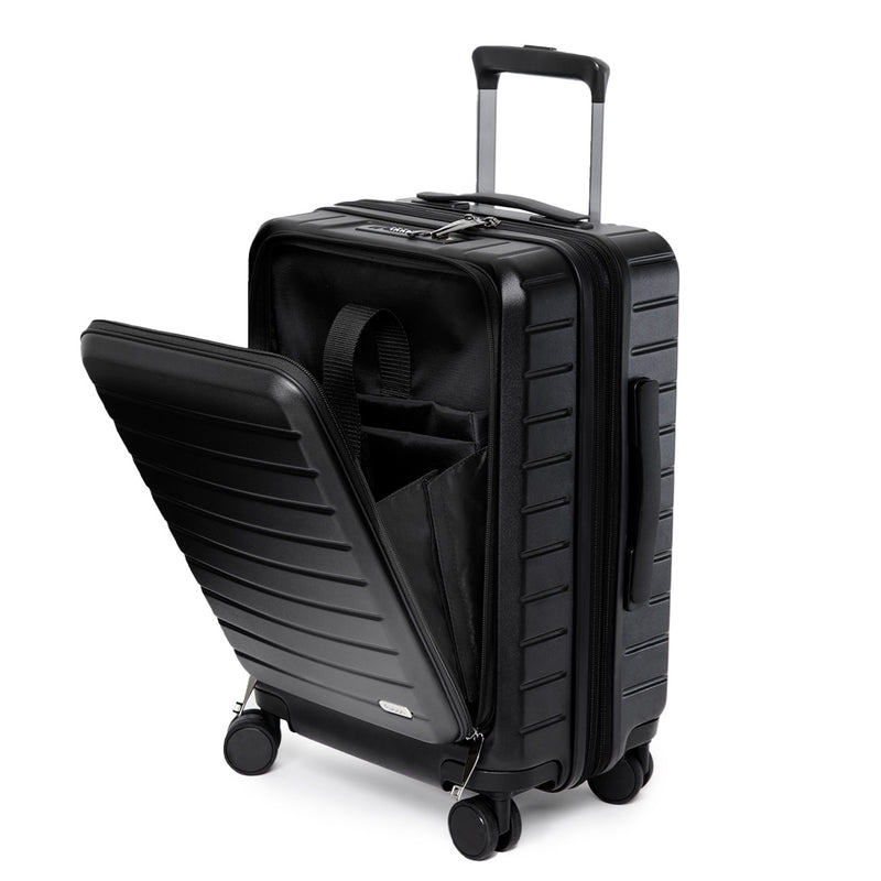 Evoon 拡張機能付きスーツケース 容量35L~41L/機内持ち込み可能【送料無料・3営業日以内に発送】